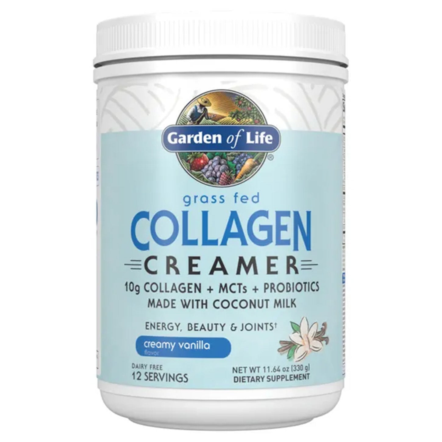 Garden of Life Grass Fed Collagen Creamer Powder: Enriquece tu Café con ...