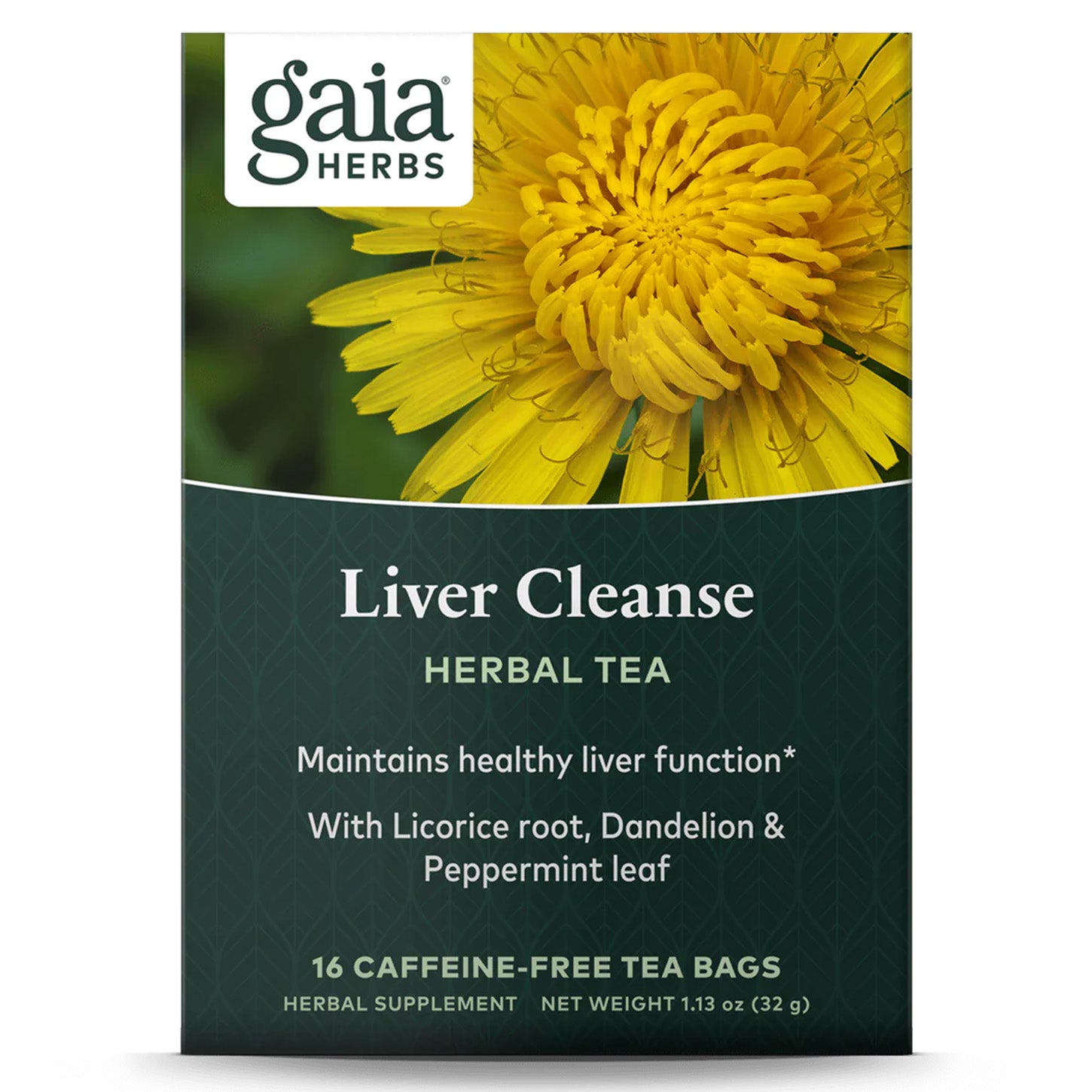 Gaia Herbs Liver Cleanse Herbal Tea: Desintoxicación Natural para tu ...